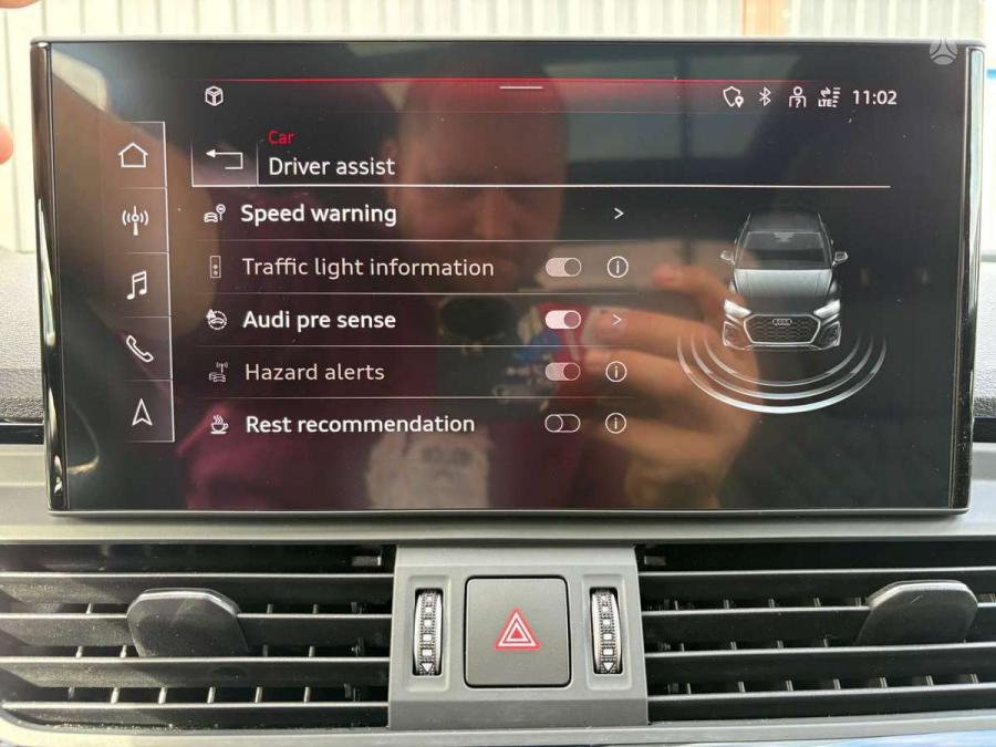 Grey Audi Q5 2021 in Vilnius, with an engine capacity of 1.98 L and mileage of 34 thousand km for 36200 €, photo 24 on AUTOMOTO.COM.LV