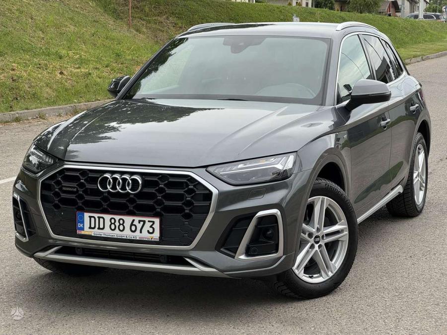 Pelēks Audi Q5 2021 Jonava, ar dzinēja tilpumu 2.00 L un nobraukumu 250 tūkst. km par 24950 €, foto 1 vietnē AUTOMOTO.COM.LV