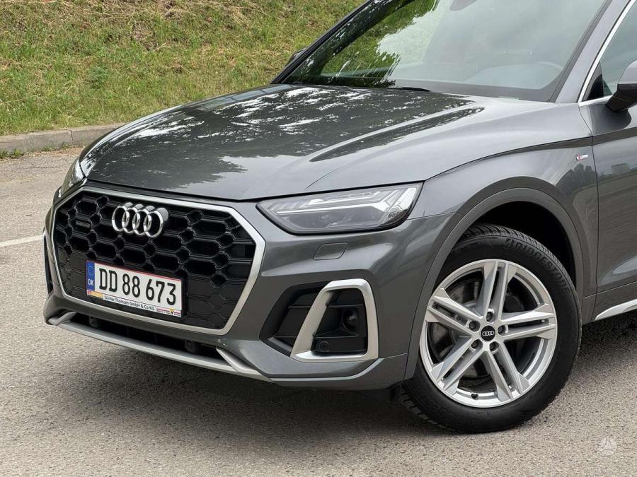 Pelēks Audi Q5 2021 Jonava, ar dzinēja tilpumu 2.00 L un nobraukumu 250 tūkst. km par 24950 €, foto 5 vietnē AUTOMOTO.COM.LV
