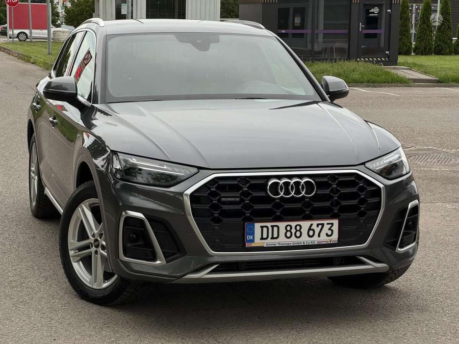 Pelēks Audi Q5 2021 Jonava, ar dzinēja tilpumu 2.00 L un nobraukumu 250 tūkst. km par 24950 €, foto 12 vietnē AUTOMOTO.COM.LV