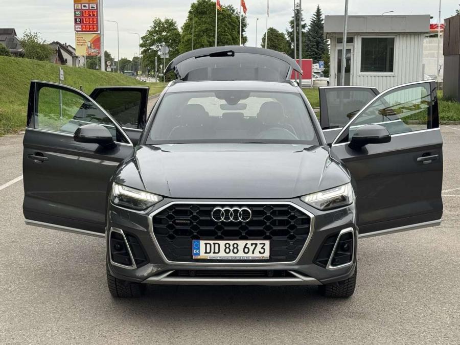 Pelēks Audi Q5 2021 Jonava, ar dzinēja tilpumu 2.00 L un nobraukumu 250 tūkst. km par 24950 €, foto 22 vietnē AUTOMOTO.COM.LV