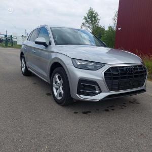 Pelēks Audi Q5 2021 Kauņa, ar dzinēja tilpumu 1.98 L un nobraukumu 63 tūkst. km par 25800 €, foto  vietnē AUTOMOTO.COM.LV