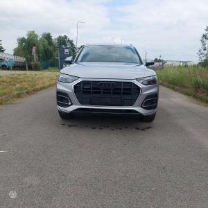 Grey Audi Q5 2021 in Kaunas, with an engine capacity of 1.98 L and mileage of 63 thousand km for 25800 €, photo 11 on AUTOMOTO.COM.LV