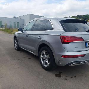Grey Audi Q5 2021 in Kaunas, with an engine capacity of 1.98 L and mileage of 63 thousand km for 25800 €, photo 13 on AUTOMOTO.COM.LV