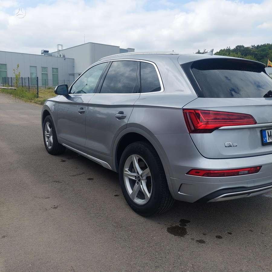 Grey Audi Q5 2021 in Kaunas, with an engine capacity of 1.98 L and mileage of 63 thousand km for 25800 €, photo 13 on AUTOMOTO.COM.LV