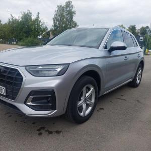 Grey Audi Q5 2021 in Kaunas, with an engine capacity of 1.98 L and mileage of 63 thousand km for 25800 €, photo 17 on AUTOMOTO.COM.LV