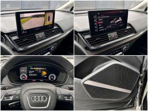 Grey Audi Q5 2021 in Mazeikiai, with an engine capacity of 1.98 L and mileage of 240 thousand km for 20100 €, photo 12 on AUTOMOTO.COM.LV