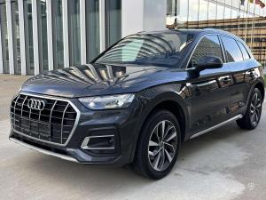 Grey Audi Q5 2021 in Vilnius, with an engine capacity of 1.98 L and mileage of 281 thousand km for 23100 €, photo  on AUTOMOTO.COM.LV