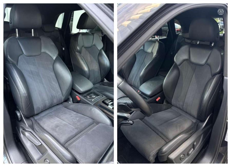 Grey Audi Q5 2021 in Vilnius, with an engine capacity of 1.98 L and mileage of 281 thousand km for 23100 €, photo 13 on AUTOMOTO.COM.LV