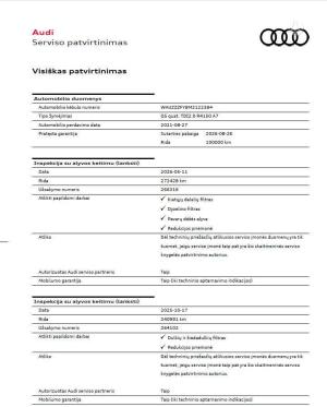 Grey Audi Q5 2021 in Vilnius, with an engine capacity of 1.98 L and mileage of 281 thousand km for 23100 €, photo 35 on AUTOMOTO.COM.LV