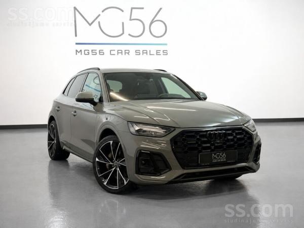 Grey Audi Q5 2021 in Riga, with an engine capacity of 2.00 L and mileage of 111 thousand km for 35900 €, photo 2 on AUTOMOTO.COM.LV