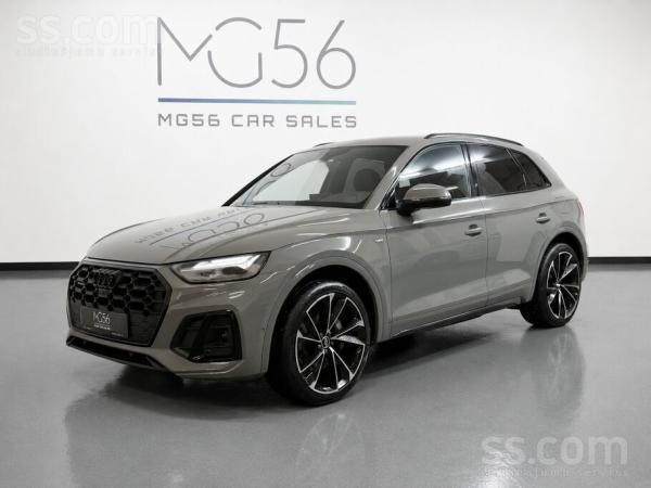 Grey Audi Q5 2021 in Riga, with an engine capacity of 2.00 L and mileage of 111 thousand km for 35900 €, photo 3 on AUTOMOTO.COM.LV
