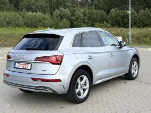 Grey Audi Q5 2021 in Vilnius, with an engine capacity of 1.98 L and mileage of 57 thousand km for 28900 €, photo 6 on AUTOMOTO.COM.LV