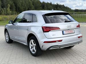 Grey Audi Q5 2021 in Vilnius, with an engine capacity of 1.98 L and mileage of 57 thousand km for 28900 €, photo 8 on AUTOMOTO.COM.LV