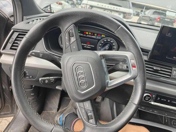 Grey Audi Q5 2021 in Mazeikiai, with an engine capacity of 1.98 L and mileage of 125 thousand km for 18999 €, photo 9 on AUTOMOTO.COM.LV