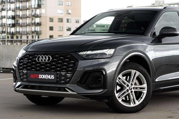 Pelēks Audi Q5 2021 Viļņa, ar dzinēja tilpumu 1.98 L un nobraukumu 96 tūkst. km par 36500 €, foto 8 vietnē AUTOMOTO.COM.LV