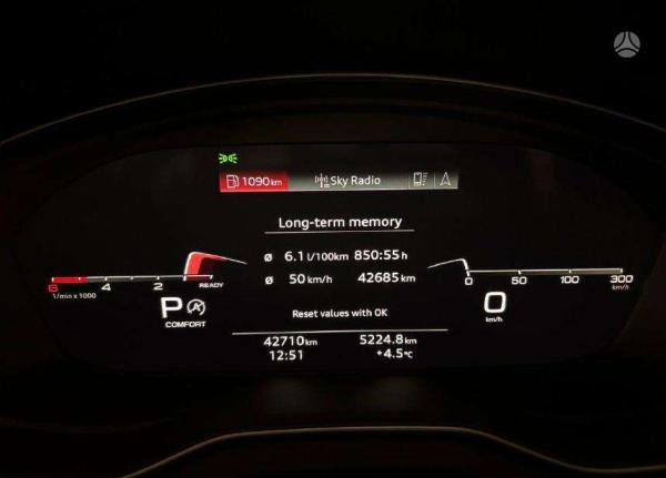 Pelēks Audi Q5 2021 Viļņa, ar dzinēja tilpumu 2.00 L un nobraukumu 43 tūkst. km par 35950 €, foto 7 vietnē AUTOMOTO.COM.LV