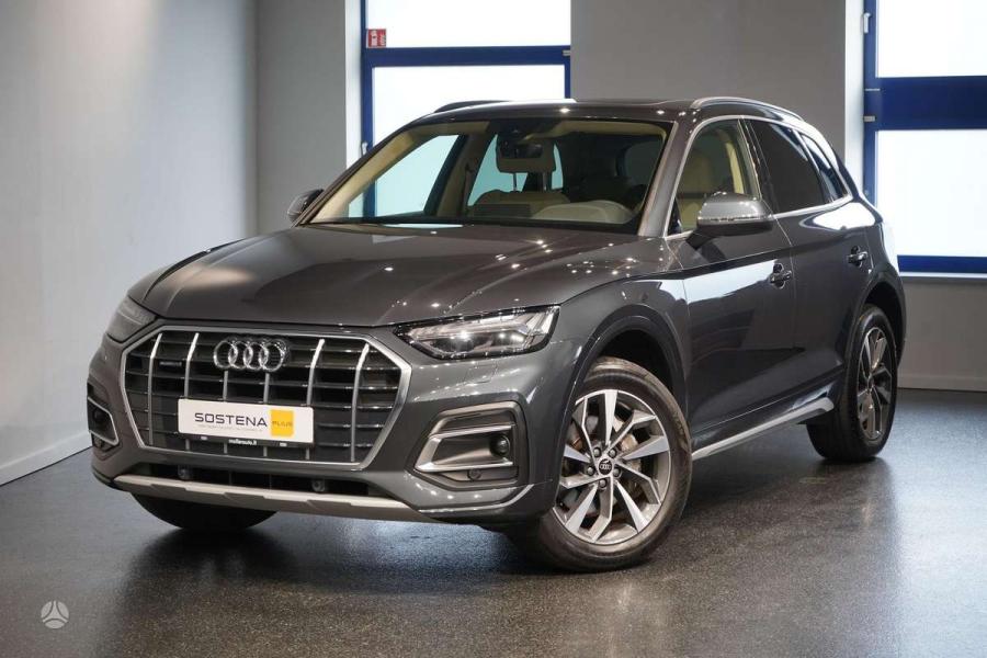 Pelēks Audi Q5 2021 Viļņa, ar dzinēja tilpumu 1.97 L un nobraukumu 83 tūkst. km par 31900 €, foto 1 vietnē AUTOMOTO.COM.LV