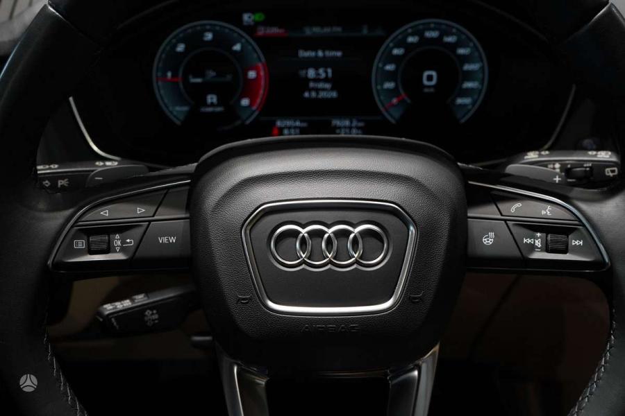 Pelēks Audi Q5 2021 Viļņa, ar dzinēja tilpumu 1.97 L un nobraukumu 83 tūkst. km par 31900 €, foto 27 vietnē AUTOMOTO.COM.LV