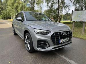 Audi Q5 2021 in Pasvalys on AUTOMOTO.COM.LV Grey Audi Q5 2021 in Pasvalys, with an engine capacity of 1.98 L and mileage of 58 thousand km for 28999 €, photo 1 on AUTOMOTO.COM.LV