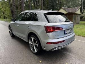 Grey Audi Q5 2021 in Pasvalys, with an engine capacity of 1.98 L and mileage of 58 thousand km for 28999 €, photo 9 on AUTOMOTO.COM.LV