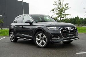 Grey Audi Q5 2021 in Vilnius, with an engine capacity of 1.98 L and mileage of 17 thousand km for 31500 €, photo 3 on AUTOMOTO.COM.LV