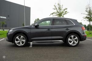 Grey Audi Q5 2021 in Vilnius, with an engine capacity of 1.98 L and mileage of 17 thousand km for 31500 €, photo 7 on AUTOMOTO.COM.LV