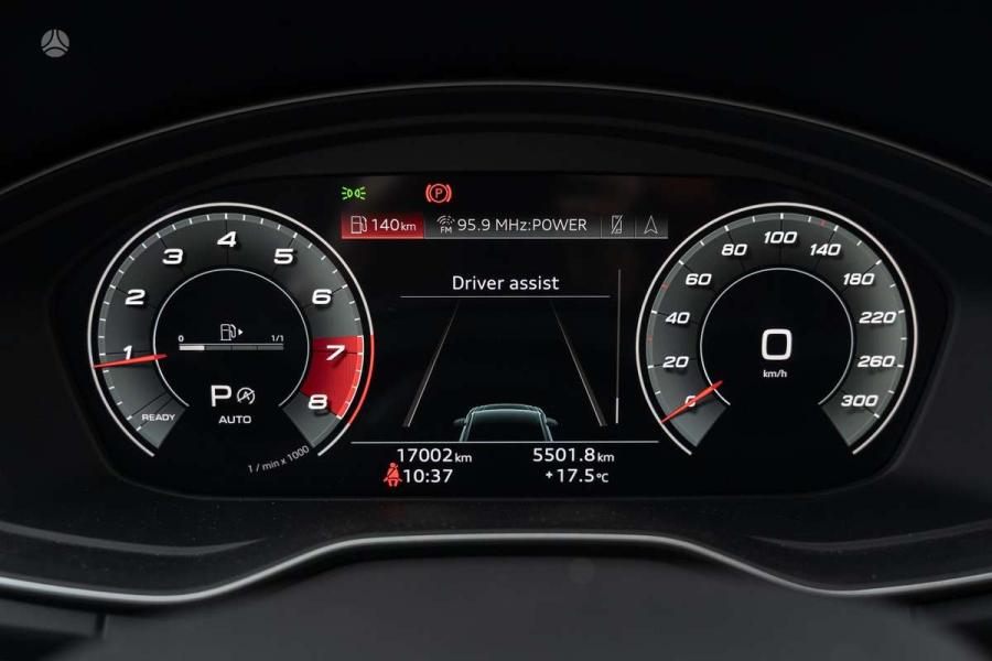 Grey Audi Q5 2021 in Vilnius, with an engine capacity of 1.98 L and mileage of 17 thousand km for 31500 €, photo 18 on AUTOMOTO.COM.LV