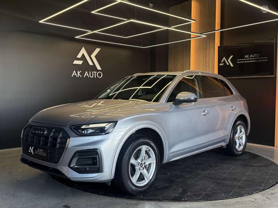 Pelēks Audi Q5 2021 Kauņa, ar dzinēja tilpumu 1.98 L un nobraukumu 64 tūkst. km par 26990 €, foto 7 vietnē AUTOMOTO.COM.LV