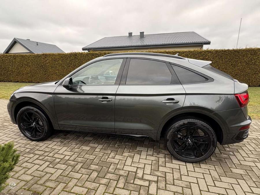 Pelēks Audi Q5 2022 Alīta, ar dzinēja tilpumu 2.00 L un nobraukumu 67 tūkst. km par 35500 €, foto 6 vietnē AUTOMOTO.COM.LV