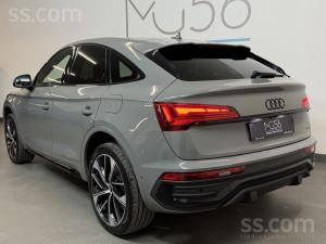 Pelēks Audi Q5 2022 Rīga, ar dzinēja tilpumu 2.00 L un nobraukumu 120 tūkst. km par 38900 €, foto 4 vietnē AUTOMOTO.COM.LV