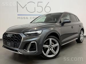 Grey Audi Q5 2022 in Riga, with an engine capacity of 2.00 L and mileage of 100 thousand km for 37900 €, photo  on AUTOMOTO.COM.LV