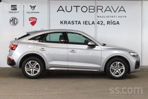 Pelēks Audi Q5 2022 Rīga, ar dzinēja tilpumu 2.00 L un nobraukumu 42 tūkst. km par 32600 €, foto 6 vietnē AUTOMOTO.COM.LV