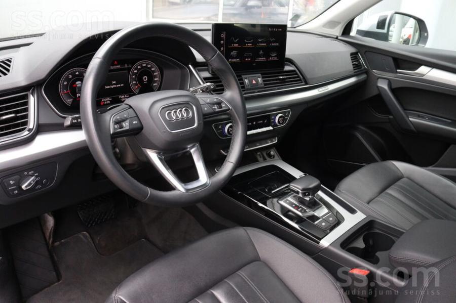 Pelēks Audi Q5 2022 Rīga, ar dzinēja tilpumu 2.00 L un nobraukumu 42 tūkst. km par 32600 €, foto 10 vietnē AUTOMOTO.COM.LV