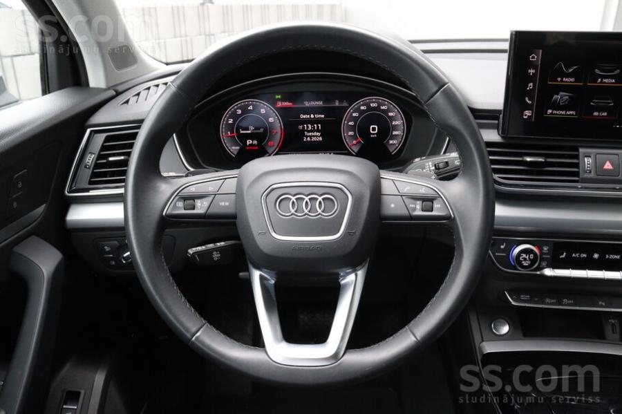 Pelēks Audi Q5 2022 Rīga, ar dzinēja tilpumu 2.00 L un nobraukumu 42 tūkst. km par 32600 €, foto 11 vietnē AUTOMOTO.COM.LV