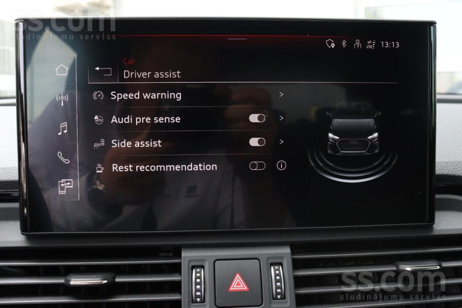 Pelēks Audi Q5 2022 Rīga, ar dzinēja tilpumu 2.00 L un nobraukumu 42 tūkst. km par 32600 €, foto 19 vietnē AUTOMOTO.COM.LV