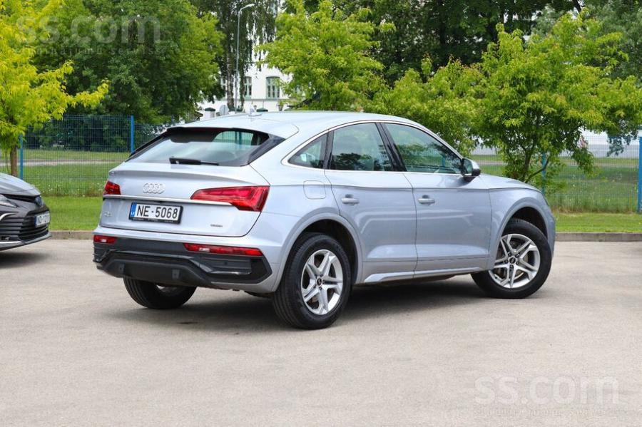 Pelēks Audi Q5 2022 Rīga, ar dzinēja tilpumu 2.00 L un nobraukumu 42 tūkst. km par 32600 €, foto 34 vietnē AUTOMOTO.COM.LV