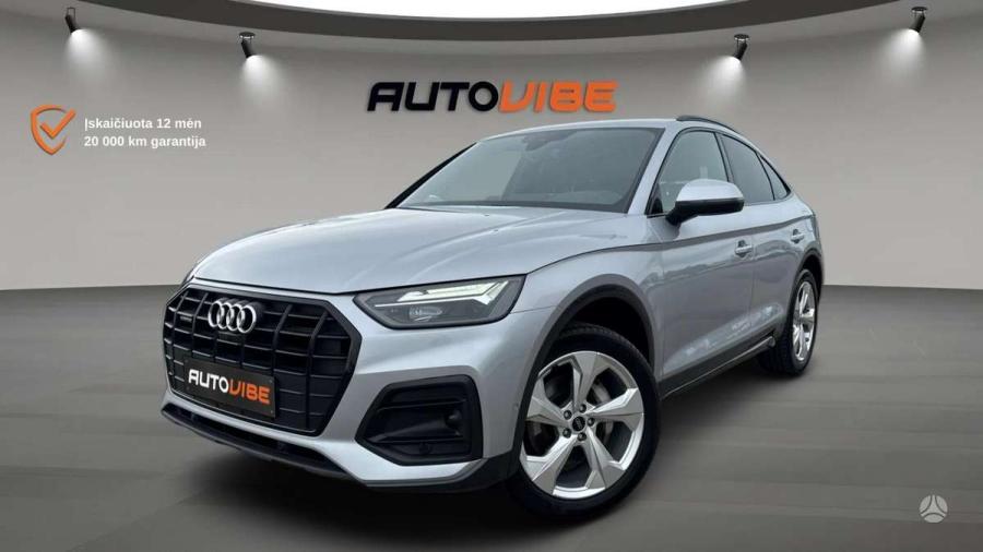 Grey Audi Q5 2022 in Vilnius, with an engine capacity of 2.00 L and mileage of 149 thousand km for 32555 €, photo 1 on AUTOMOTO.COM.LV