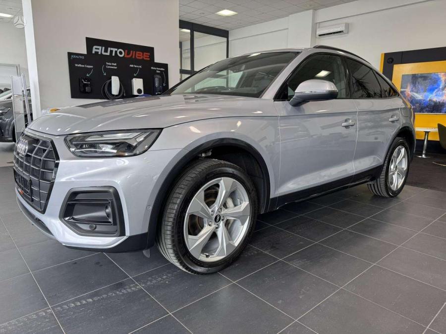 Grey Audi Q5 2022 in Vilnius, with an engine capacity of 2.00 L and mileage of 149 thousand km for 32555 €, photo 39 on AUTOMOTO.COM.LV