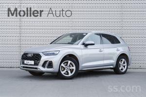 Grey Audi Q5 2022 in Riga, with an engine capacity of 2.00 L and mileage of 111 thousand km for 33800 €, photo  on AUTOMOTO.COM.LV