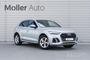Grey Audi Q5 2022 in Riga, with an engine capacity of 2.00 L and mileage of 111 thousand km for 33800 €, photo 3 on AUTOMOTO.COM.LV