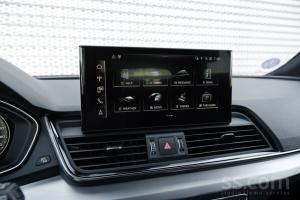 Grey Audi Q5 2022 in Riga, with an engine capacity of 2.00 L and mileage of 111 thousand km for 33800 €, photo 23 on AUTOMOTO.COM.LV