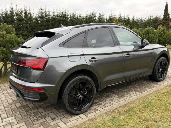 Grey Audi Q5 2022 in Alytus, with an engine capacity of 2.00 L and mileage of 65 thousand km for 31600 €, photo 4 on AUTOMOTO.COM.LV