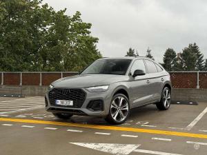 Grey Audi Q5 2022 in Kaunas, with an engine capacity of 1.97 L and mileage of 96 thousand km for 36900 €, photo  on AUTOMOTO.COM.LV