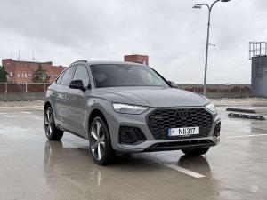 Grey Audi Q5 2022 in Kaunas, with an engine capacity of 1.97 L and mileage of 96 thousand km for 36900 €, photo 4 on AUTOMOTO.COM.LV