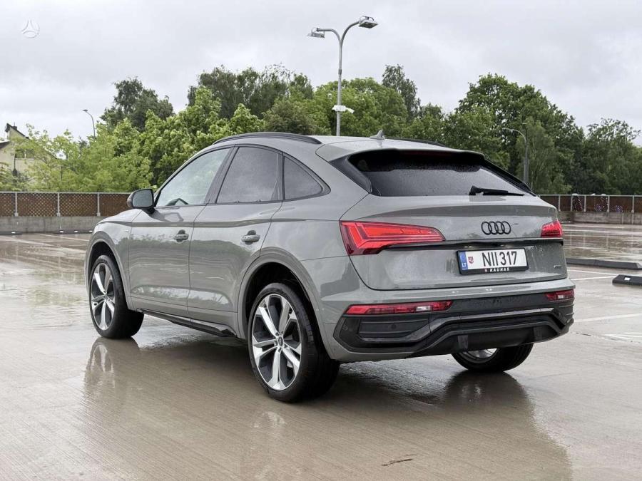 Grey Audi Q5 2022 in Kaunas, with an engine capacity of 1.97 L and mileage of 96 thousand km for 36900 €, photo 7 on AUTOMOTO.COM.LV