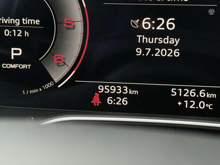 Grey Audi Q5 2022 in Kaunas, with an engine capacity of 1.97 L and mileage of 96 thousand km for 36900 €, photo 24 on AUTOMOTO.COM.LV