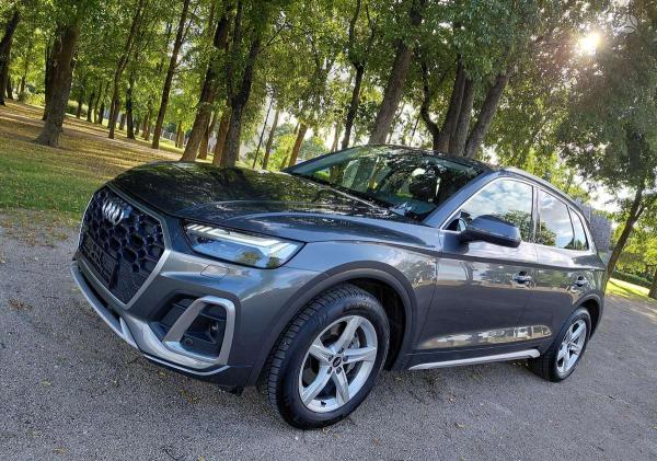 Pelēks Audi Q5 2022 Vilkaviškis, ar dzinēja tilpumu 1.97 L un nobraukumu 167 tūkst. km par 27300 €, foto 4 vietnē AUTOMOTO.COM.LV