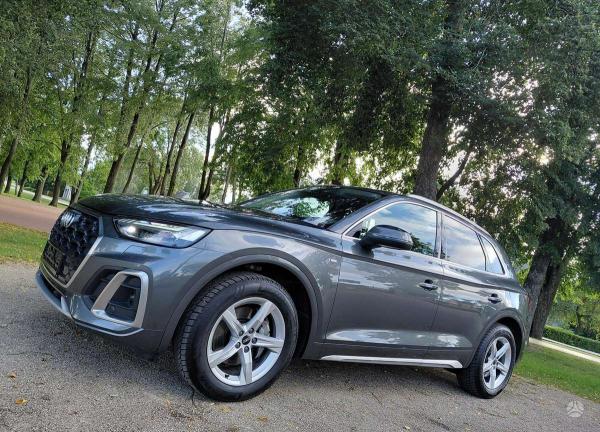 Pelēks Audi Q5 2022 Vilkaviškis, ar dzinēja tilpumu 1.97 L un nobraukumu 167 tūkst. km par 27300 €, foto 5 vietnē AUTOMOTO.COM.LV