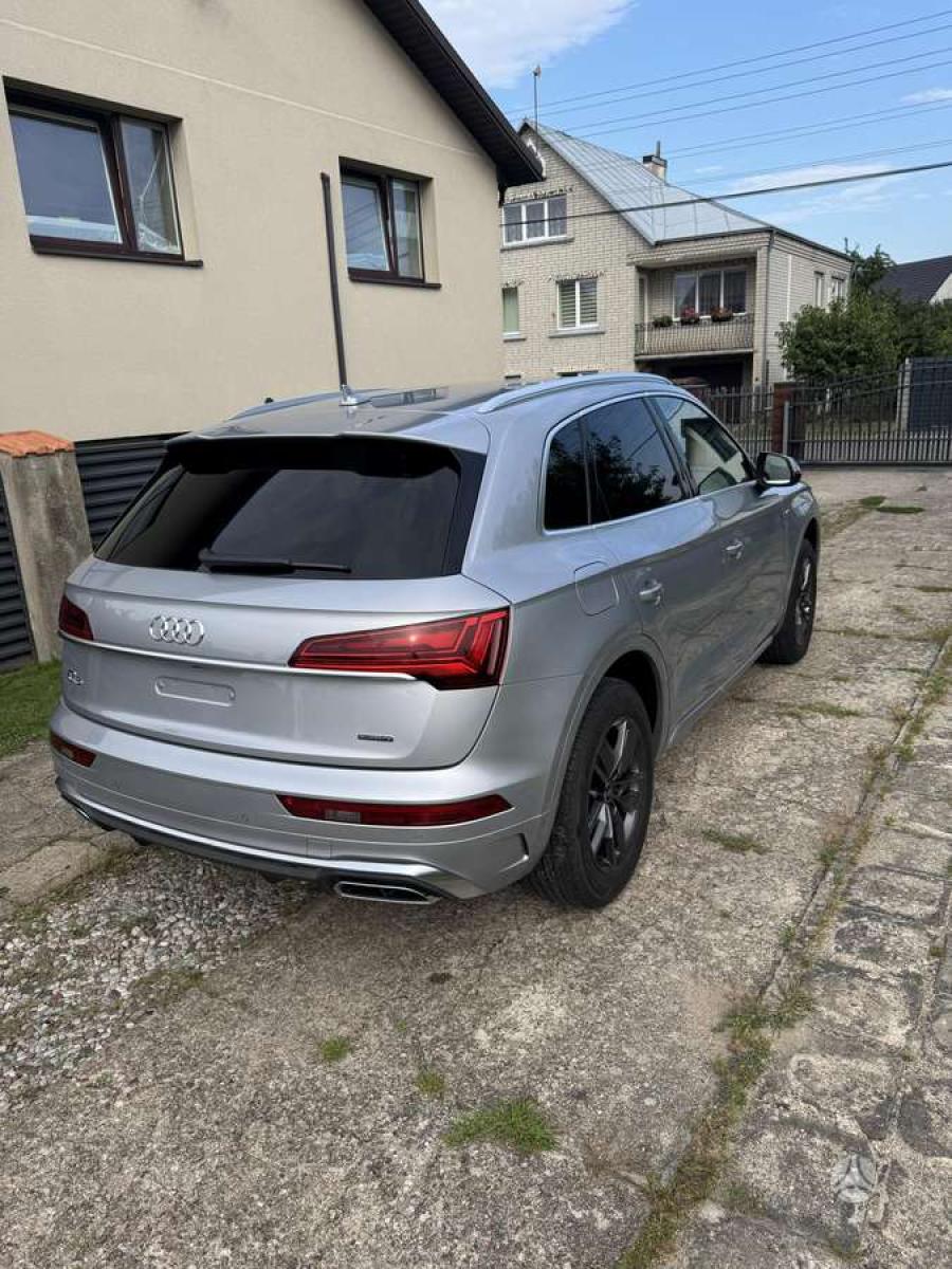 Pelēks Audi Q5 2022 Kauņa, ar dzinēja tilpumu 2.00 L un nobraukumu 124 tūkst. km par 22650 €, foto 5 vietnē AUTOMOTO.COM.LV